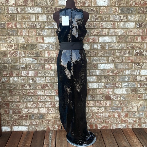 Brandon Maxwell | Dresses | Brandon Maxwell Geometric Sequin Sleeveless ...